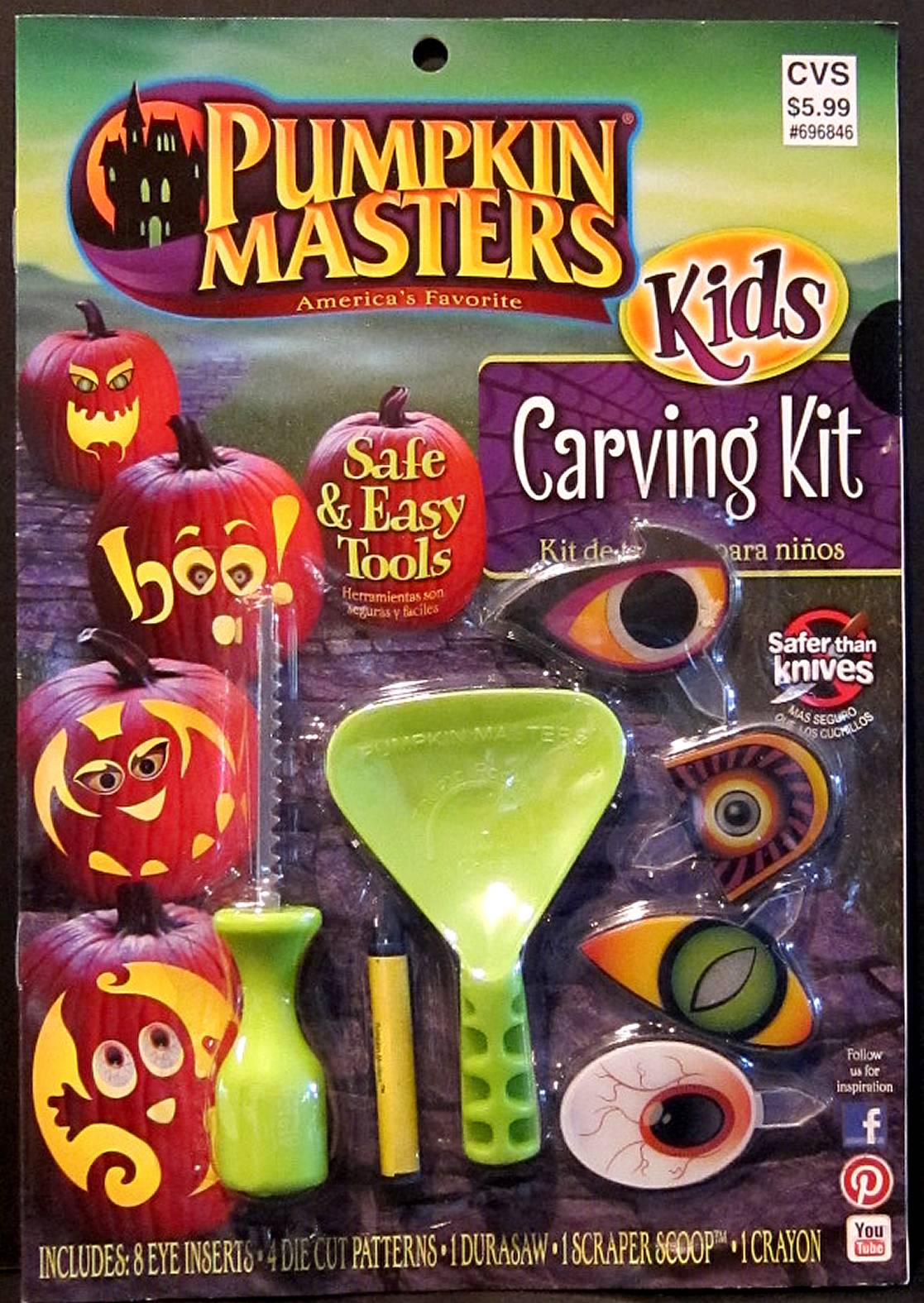 Masterpiece Pumpkins CARVING KITS & SUPPLIES- carving kits, pattern ...