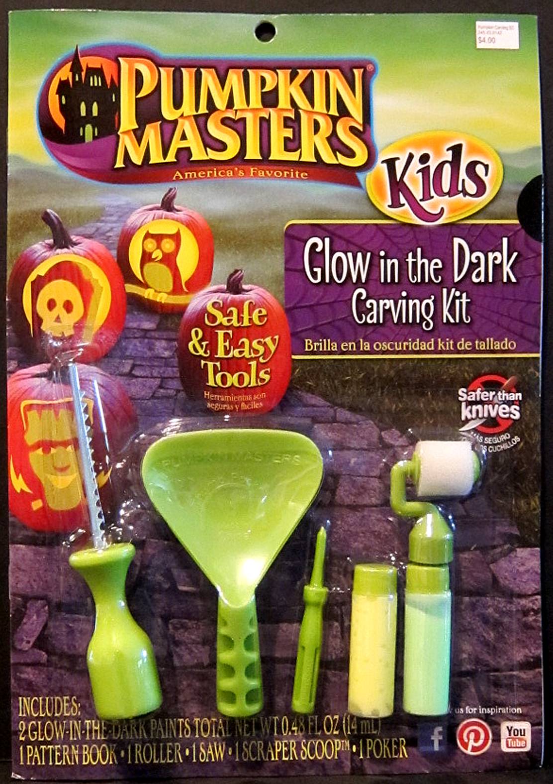Masterpiece Pumpkins CARVING KITS & SUPPLIES- carving kits, pattern ...