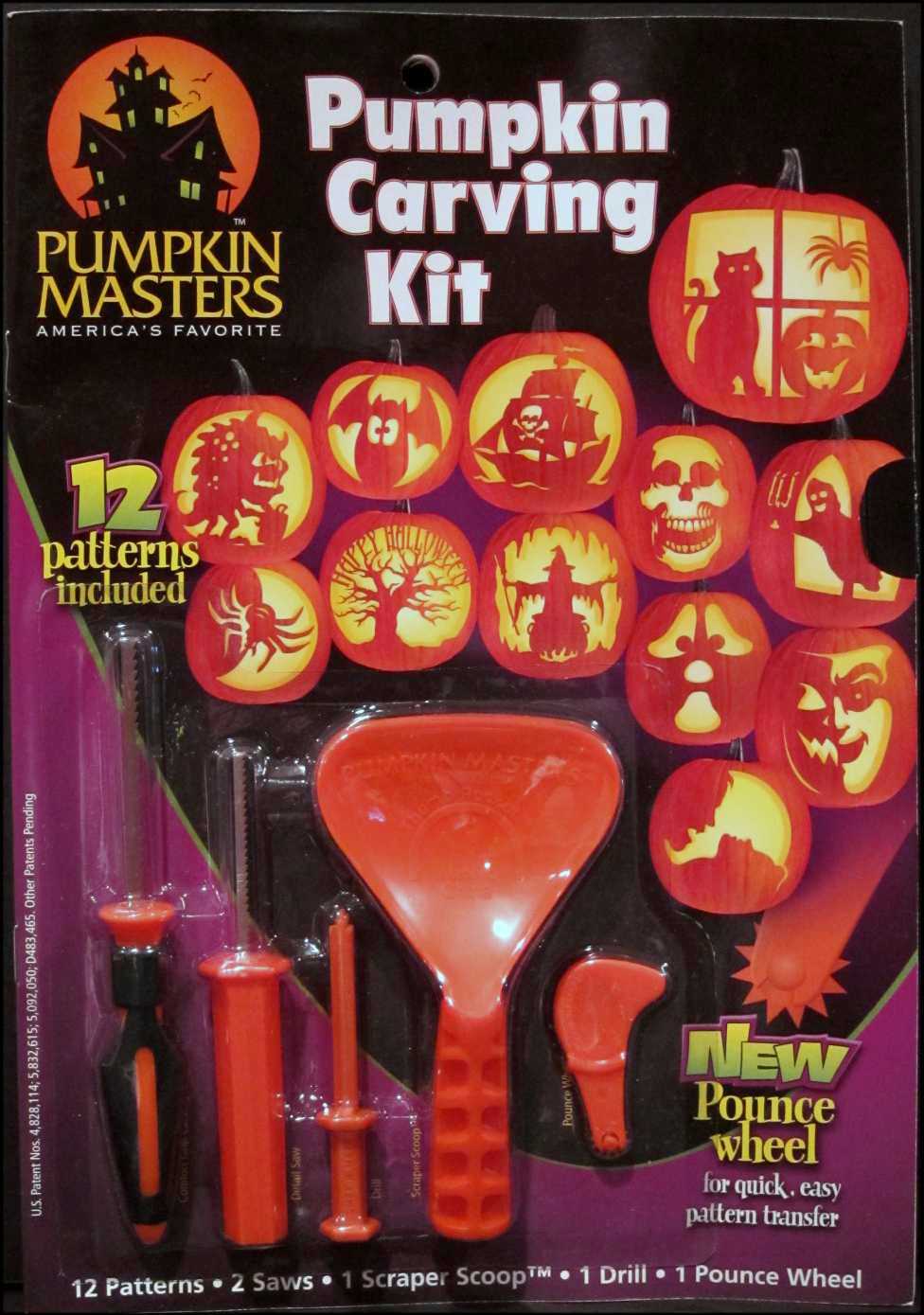 Masterpiece Pumpkins CARVING KITS & SUPPLIES- carving kits, pattern ...
