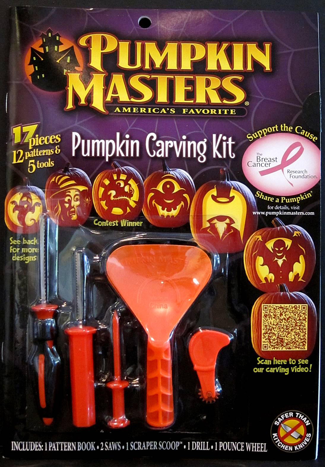 Masterpiece Pumpkins CARVING KITS & SUPPLIES- carving kits, pattern ...