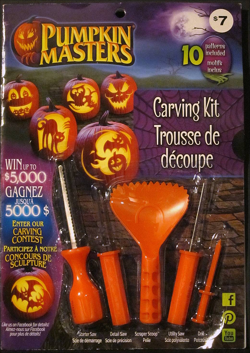 Masterpiece Pumpkins CARVING KITS & SUPPLIES- carving kits, pattern ...
